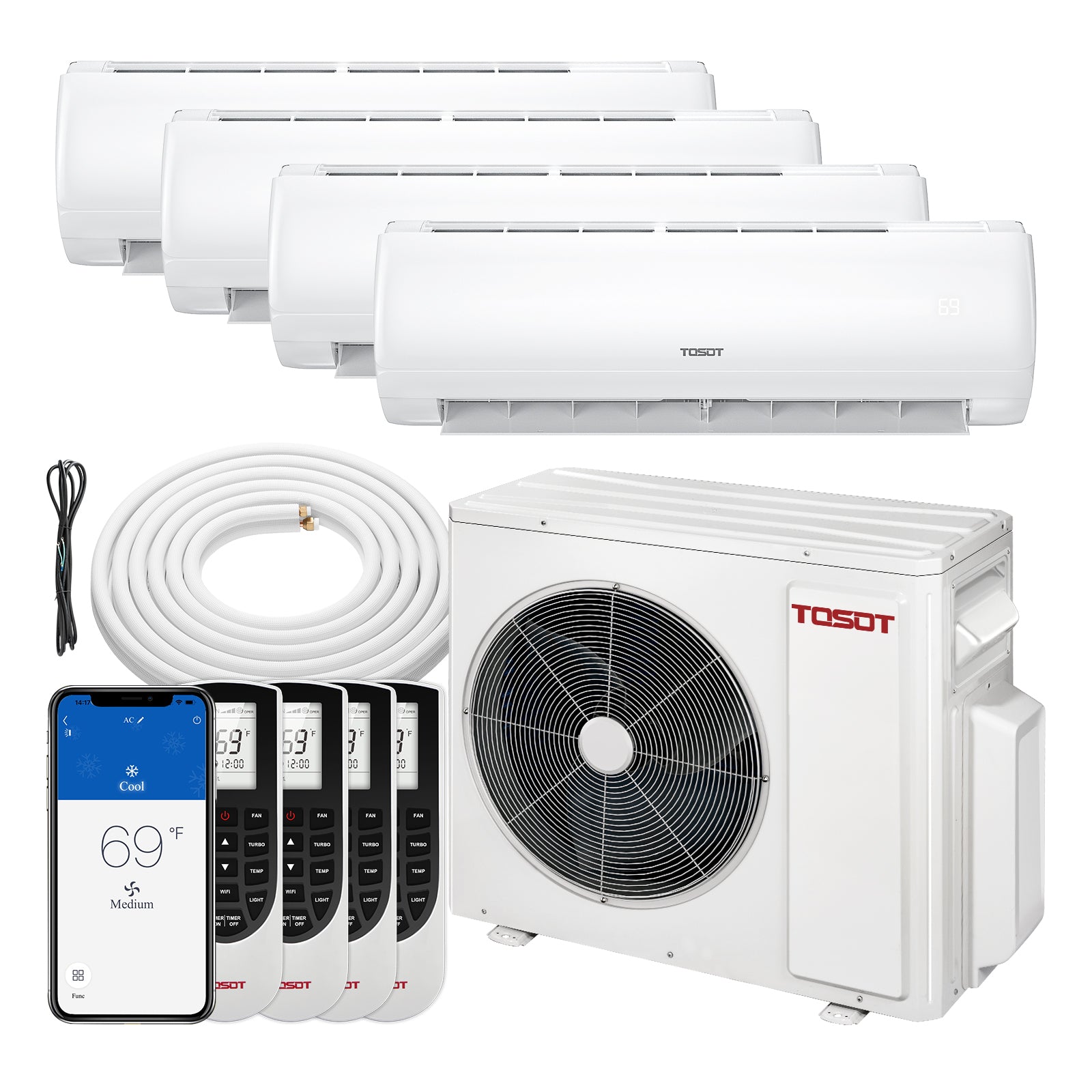 Multi-Zone Mini Split Systems | TOSOT Direct